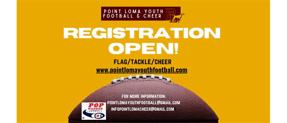 Point Loma Youth Football > Registration Info