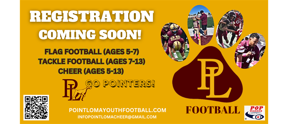 Point Loma Youth Football > Registration Info